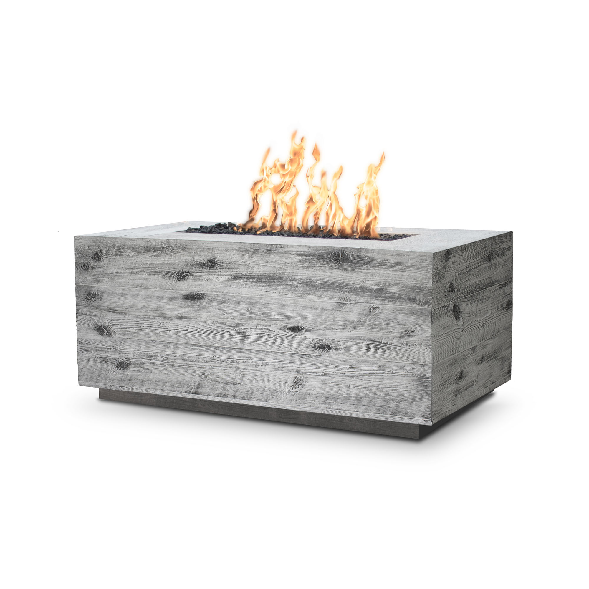 Catalina Fire Pit GFRC Woodgrain - Ace Building Materials