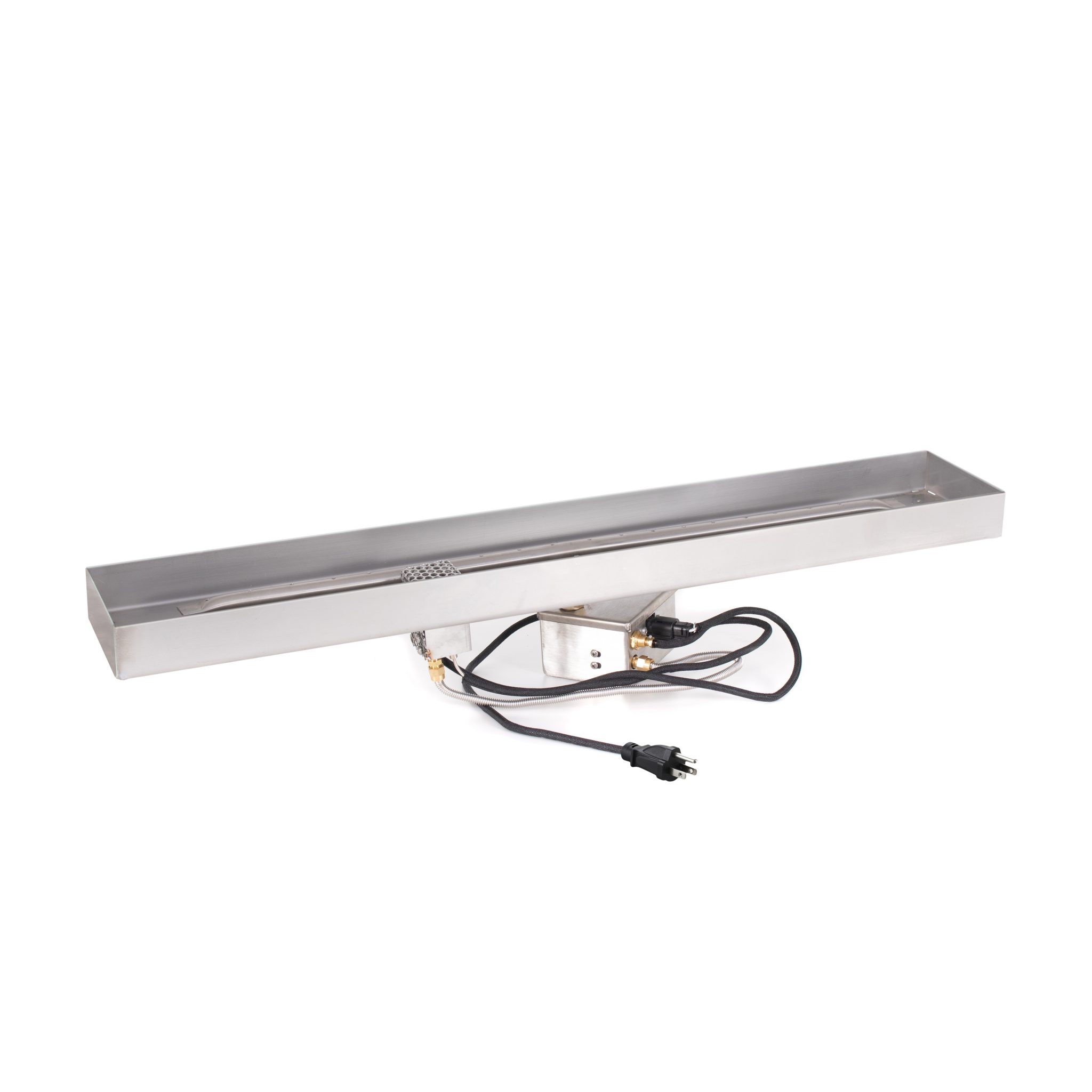 Rectangular Lipless Drop In Pan & SS Linear Burner - Ace Building Materials