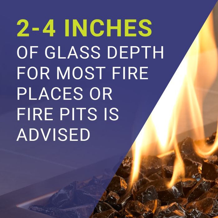 1/2" Gray Reflective Fire Glass - Ace Building Materials