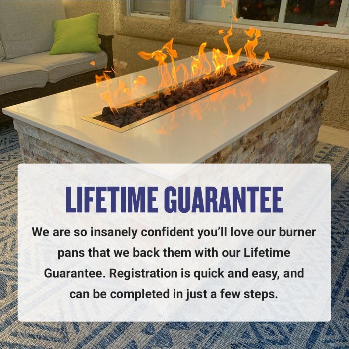 30" x 6" Stainless Steel Linear Drop-In Pan - Ace Building Materials