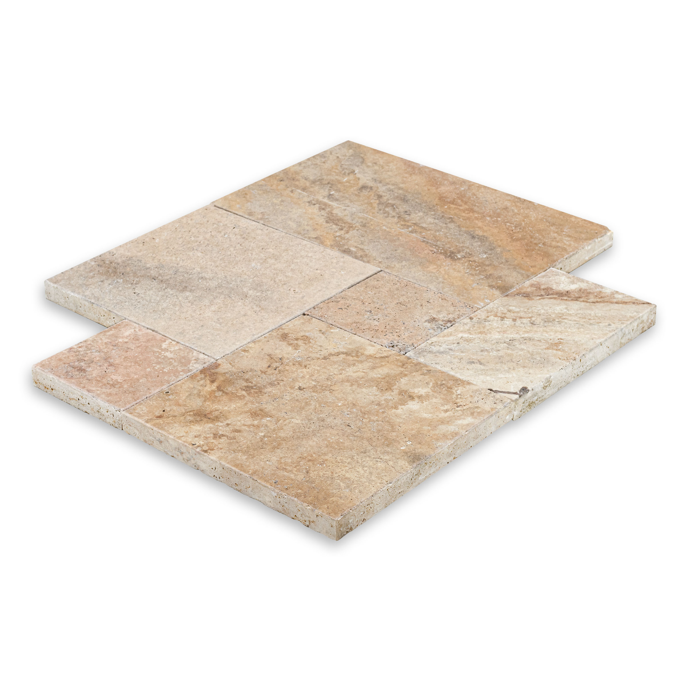 Autumn Leaves Travertine Paver - Ace Building Materials