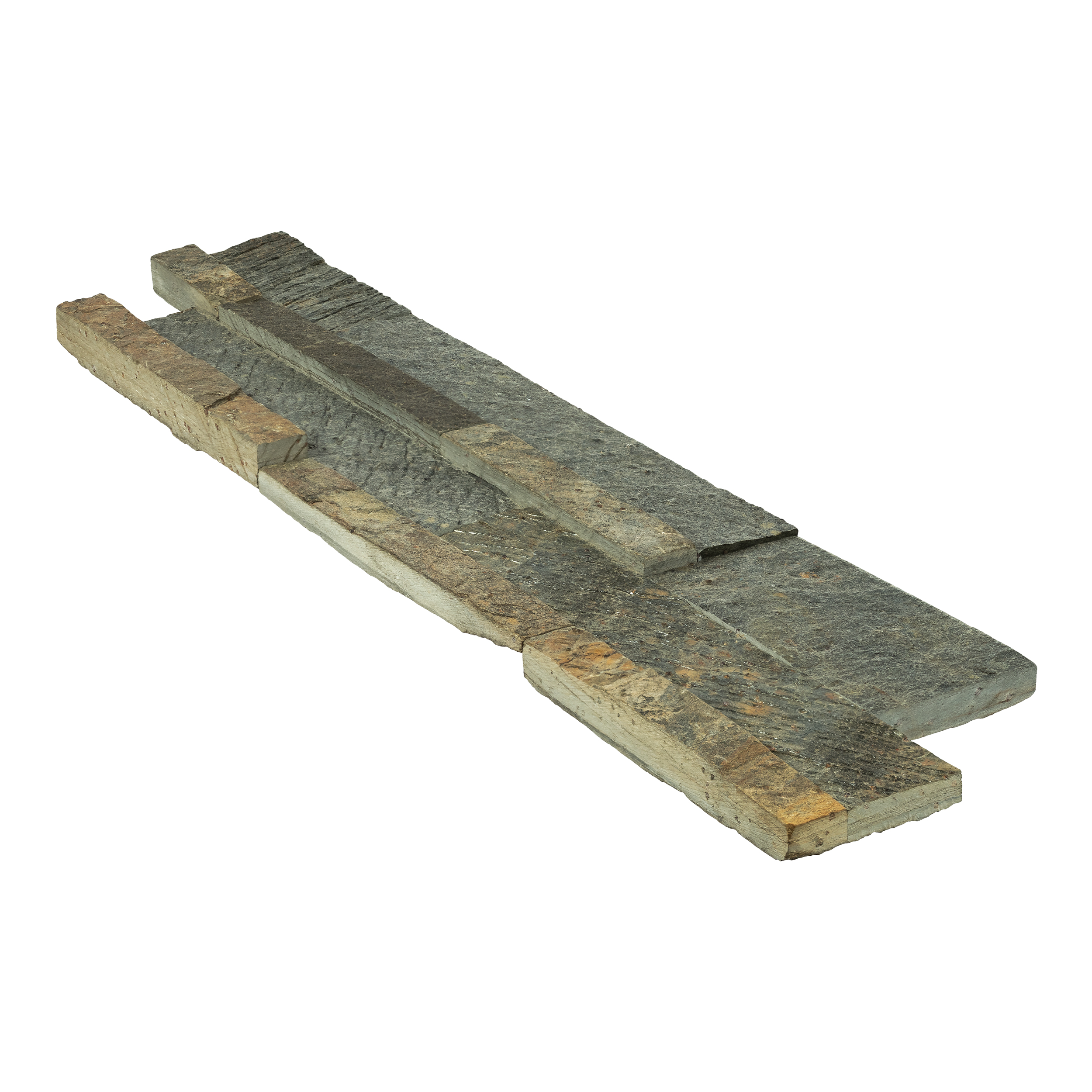 Gold Green Quartzite Ledger Panel - Ace Building Materials