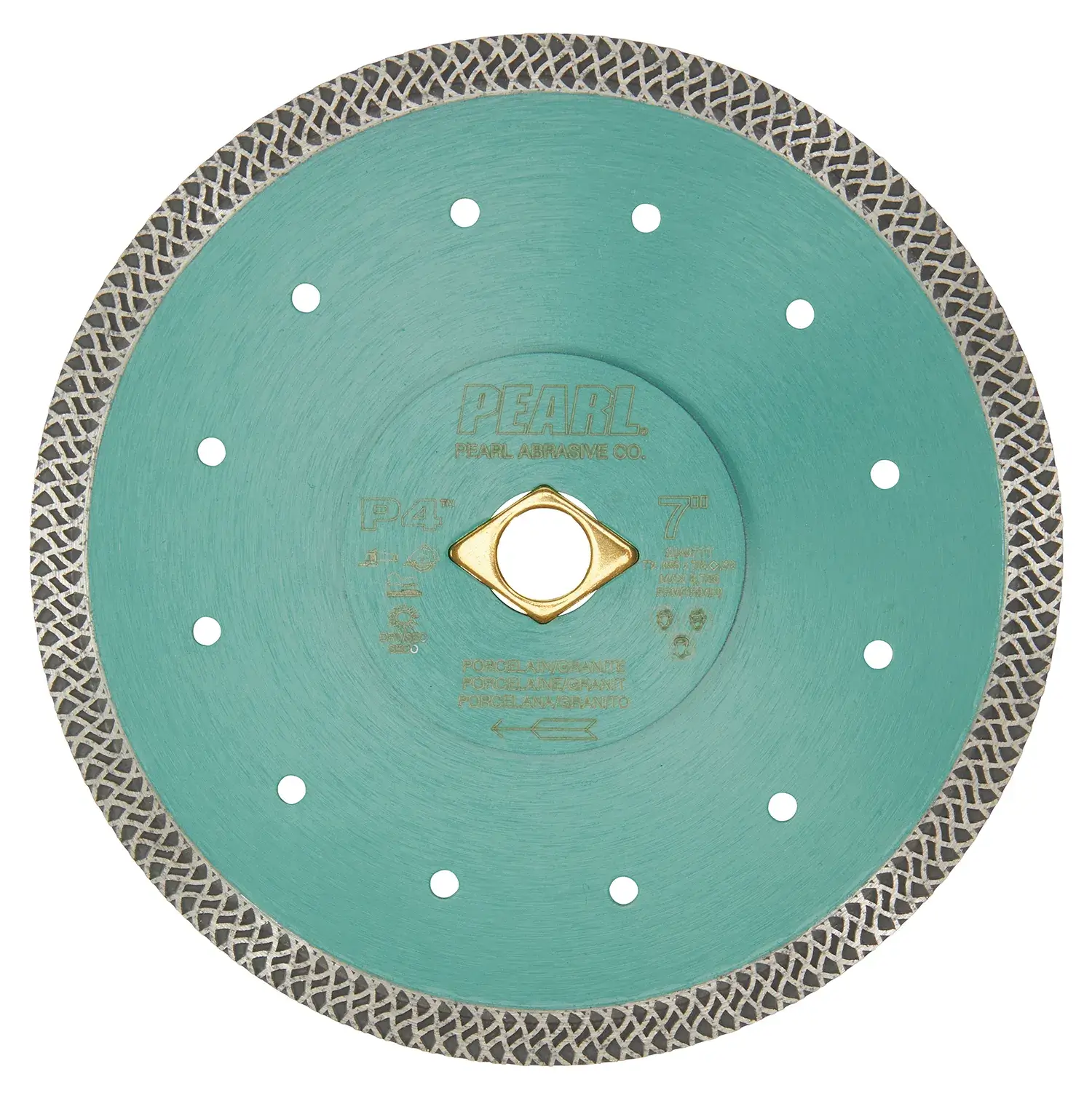 P4™ Thin Mesh Turbo Porcelain Blades - Ace Building Materials