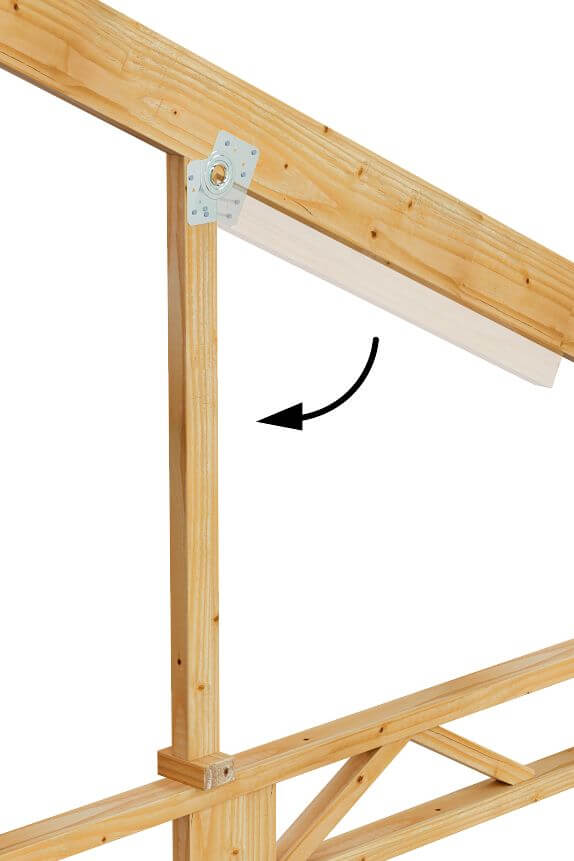 MMHC® Hinged Roof Connector - Ace Building Materials