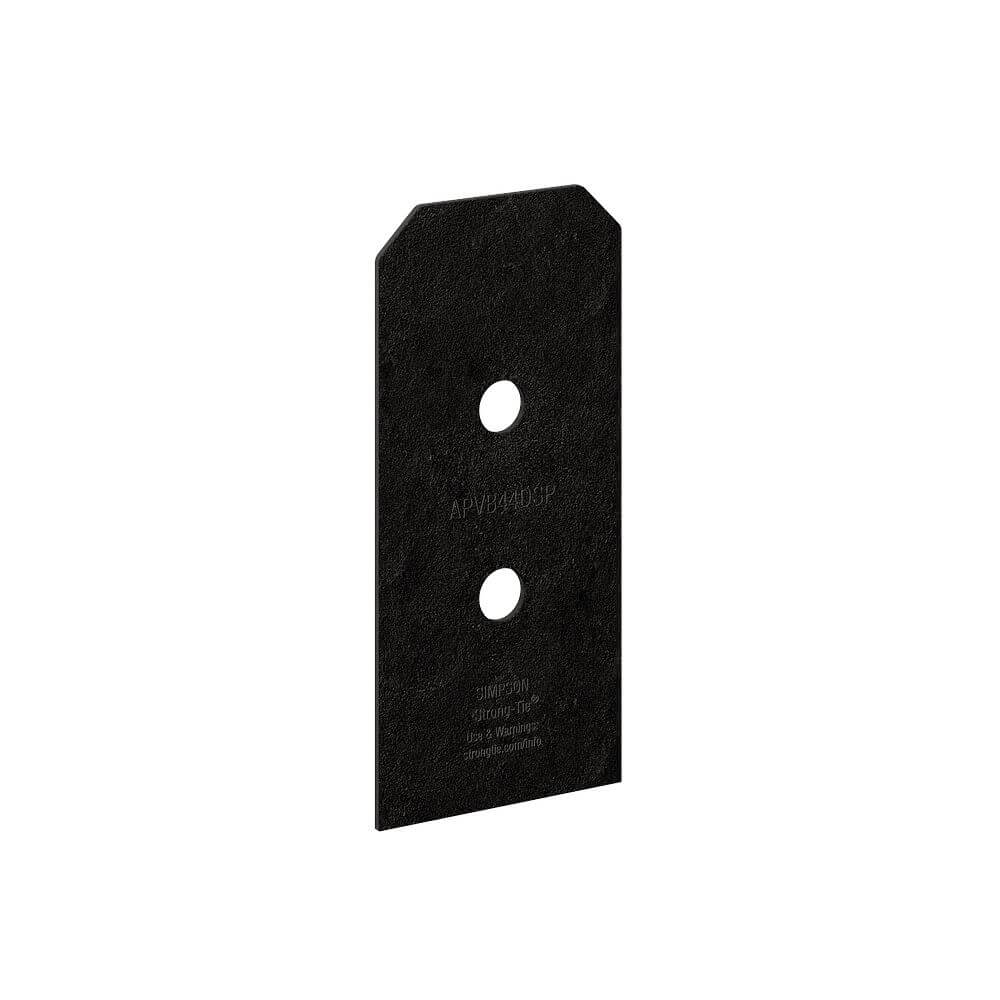 APVBDSP Decorative Post Base Side Plate - Ace Building Materials