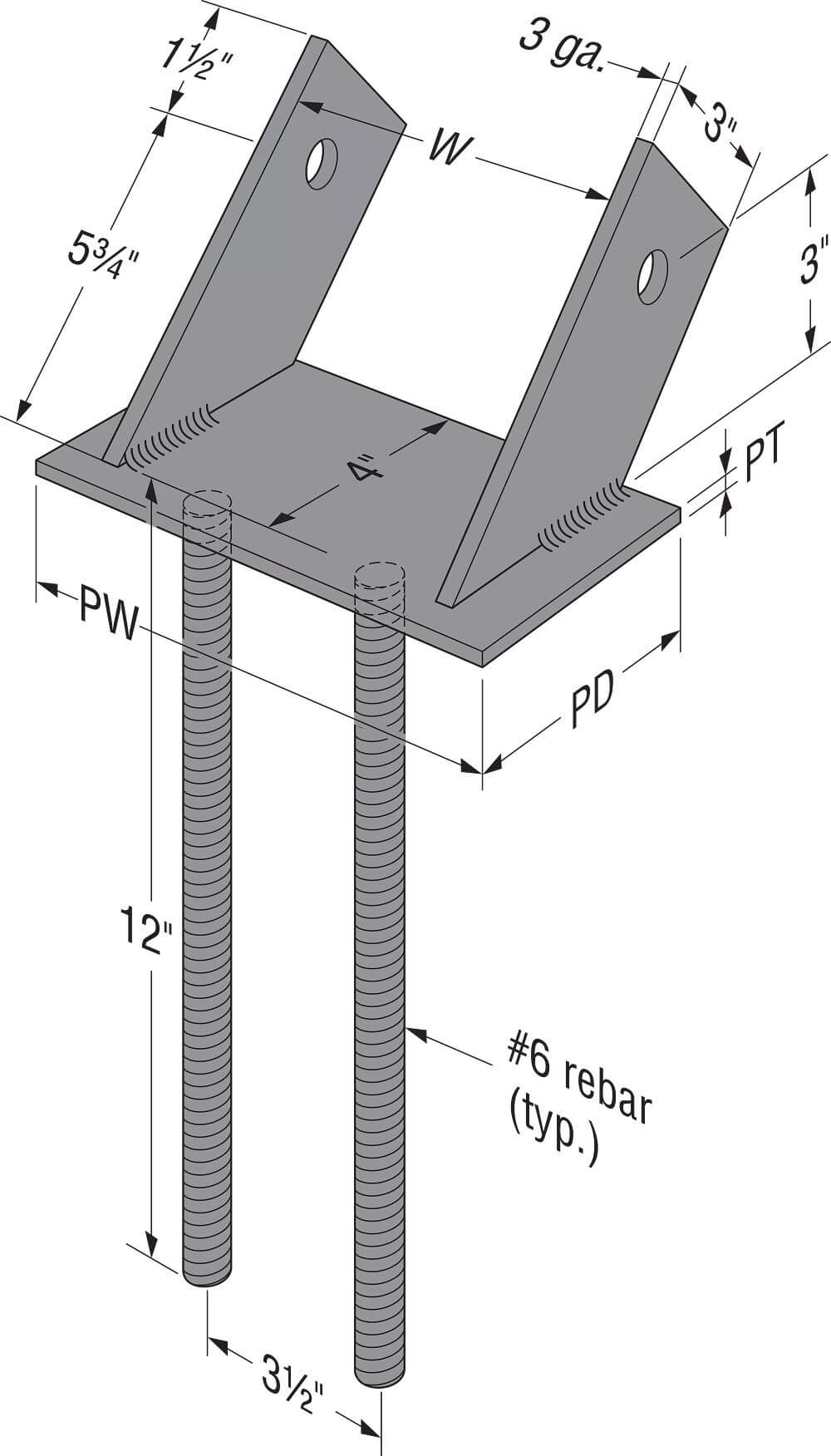 GLB Beam Seat - Ace Building Materials