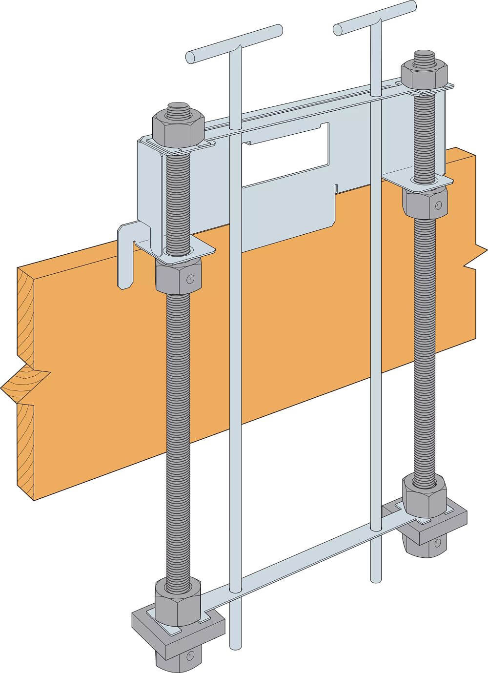 Strong-Wall® High-Strength Wood Shearwall Anchor Bolt Templates - Ace ...