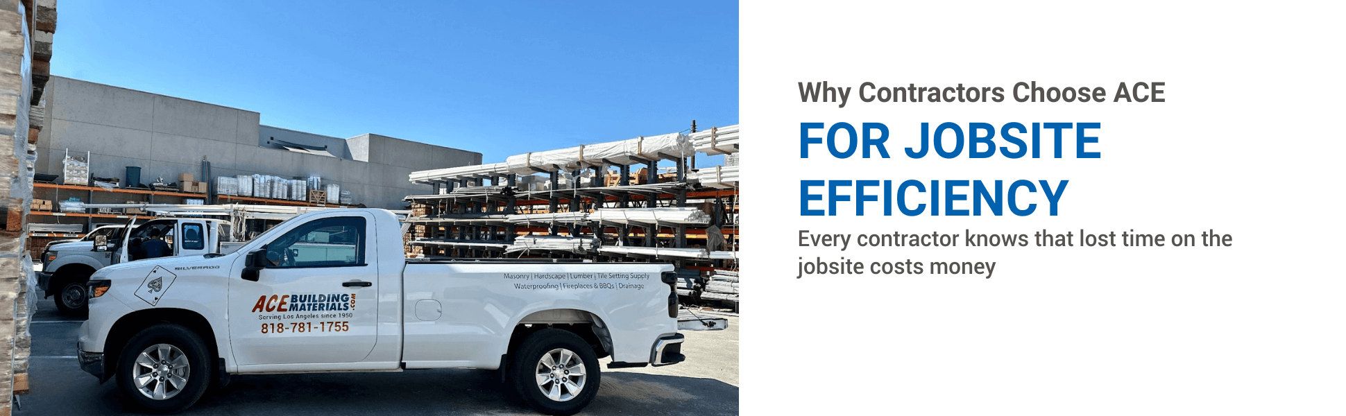 Why Contractors Choose ACE for Jobsite Efficiency - Ace Building Materials